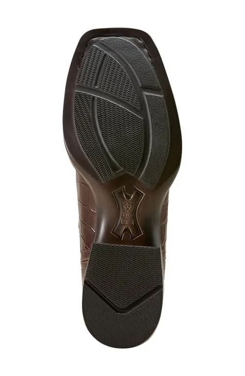 Ariat Booker Wide Square Toe Chelsea Boot - Brown