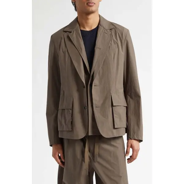 Sacai Cotton Typewriter Sport Coat