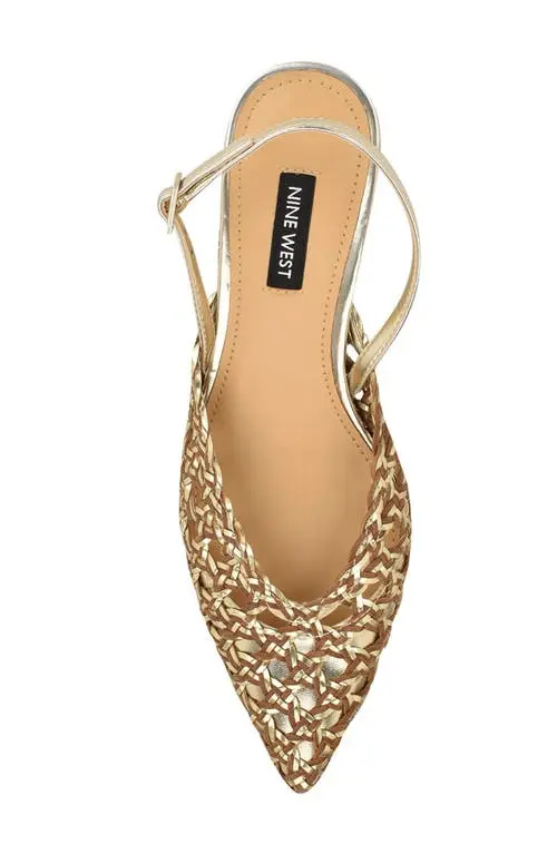 Nine West Randela Pump - Bronze/gold