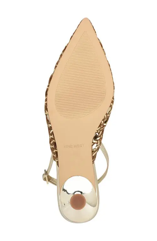 Nine West Randela Pump - Bronze/gold