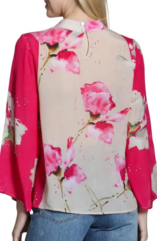 APNY Floral Top - Pink Multi