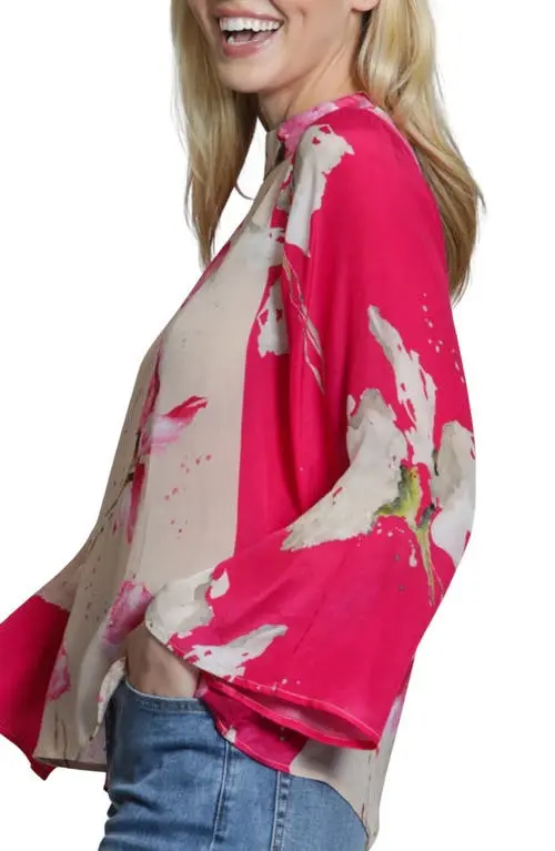 APNY Floral Top - Pink Multi