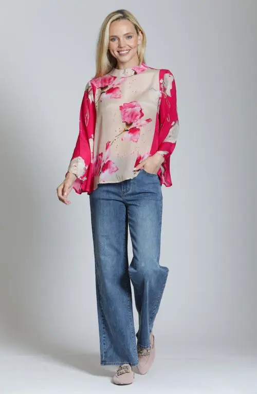 APNY Floral Top - Pink Multi
