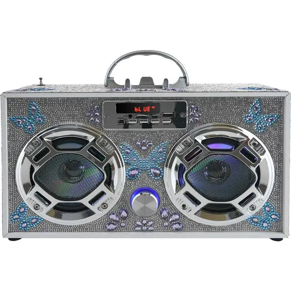 TREND TECH Boombox Bluetooth Speaker - Butterfly