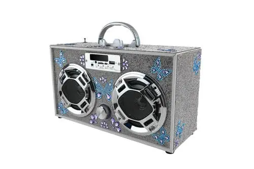 TREND TECH Boombox Bluetooth Speaker - Butterfly