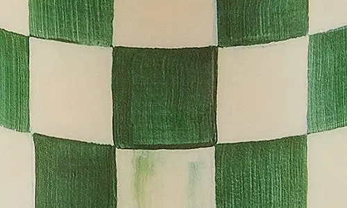 MACKENZIE-CHILDS Check Flameless 5-inch Pillar Candle