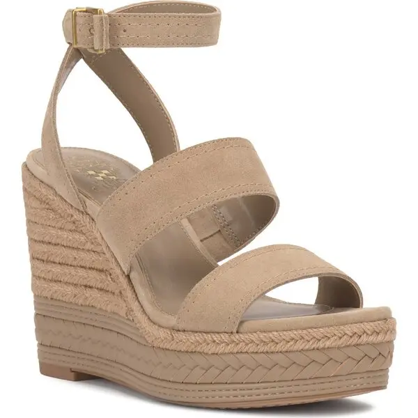 Vince Camuto Esmia Ankle Strap Platform Wedge Sandal