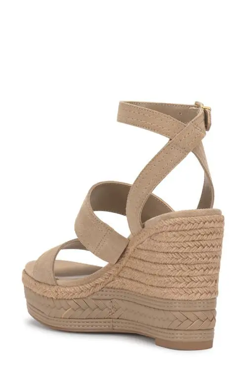 Vince Camuto Esmia Ankle Strap Platform Wedge Sandal