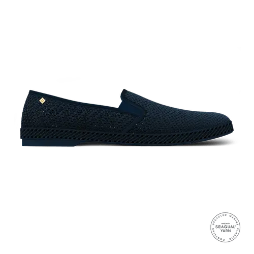 Rivieras Classic Mesh Slip-on Loafer - Navy