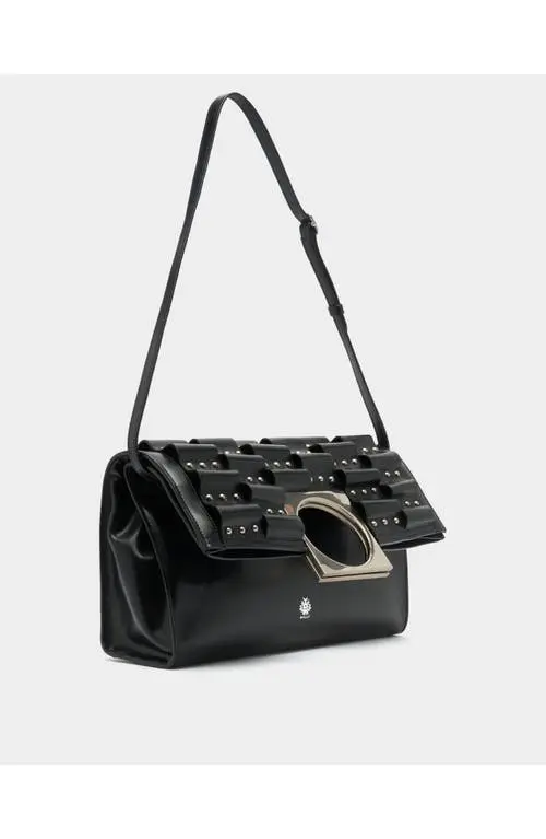 Bally Anni Studded Leather Tote
