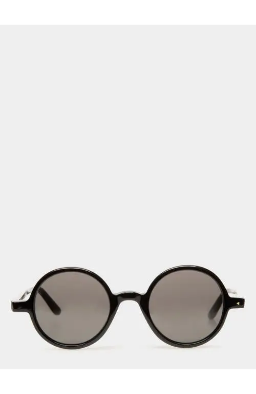 Bally Otto Round Frame Sunglasses - Black