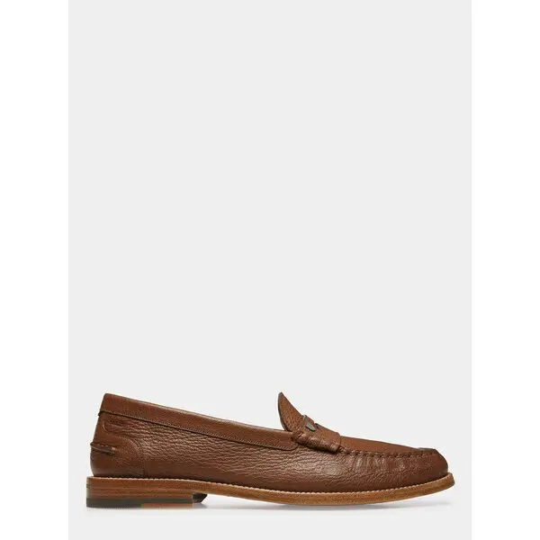 Bally Ron Leather Moccasins - Brown