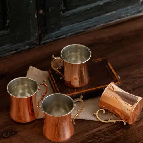 COPPERMILL KITCHEN Vintage Inspired Cocktail Mugs