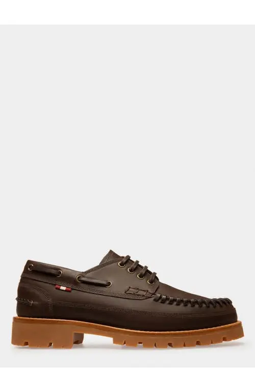 Bally Tristan Leather Moccasin