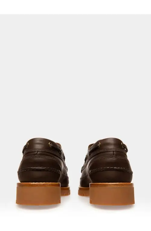 Bally Tristan Leather Moccasin