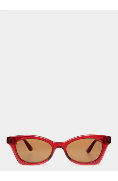 Bally Sue Cat Eye Sunglasses - Red