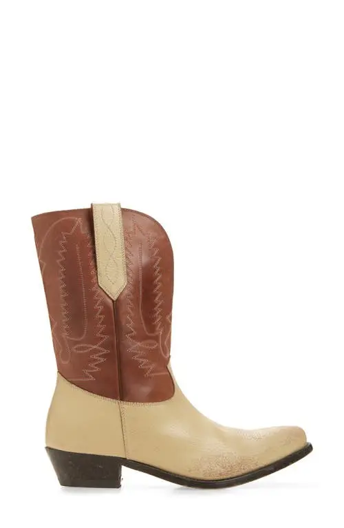 GOLDEN GOOSE Wish Star Low Western Boot