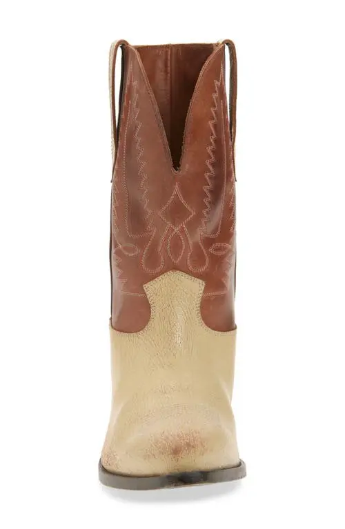 GOLDEN GOOSE Wish Star Low Western Boot