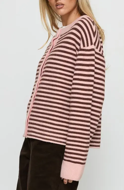 Princess Polly Darnelle Stripe Cardigan