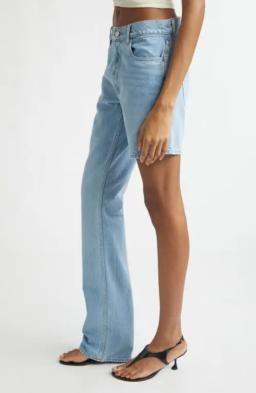 Coperni One Leg Boyfriend Jeans - Blue Light Blue