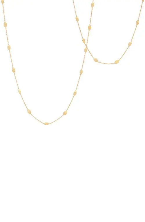 Marco Bicego Siviglia Station Long Necklace - 18k Yellow Gold