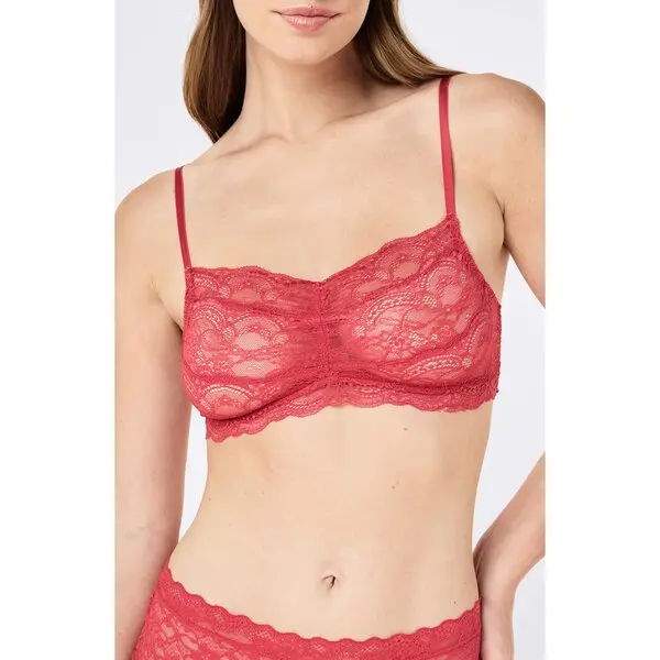 PAPINELLE Lulu Lace Bralette - Amour Rose
