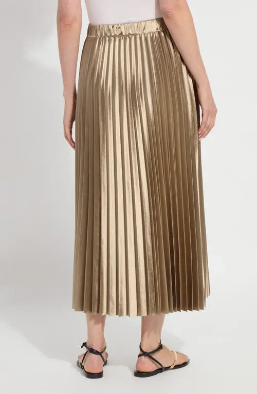 Lyssé Nina Pleated Midi Skirt With Bag
