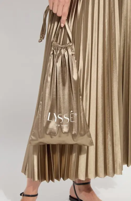 Lyssé Nina Pleated Midi Skirt With Bag