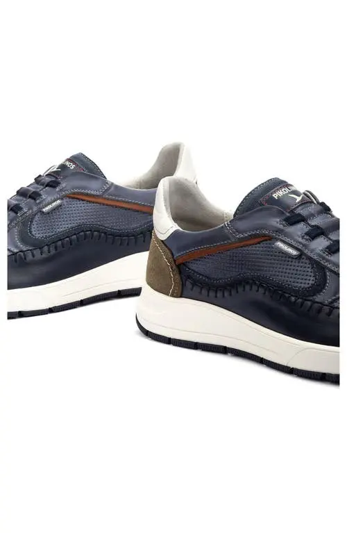 Pikolinos Salamanca Leather Sneaker - Blue