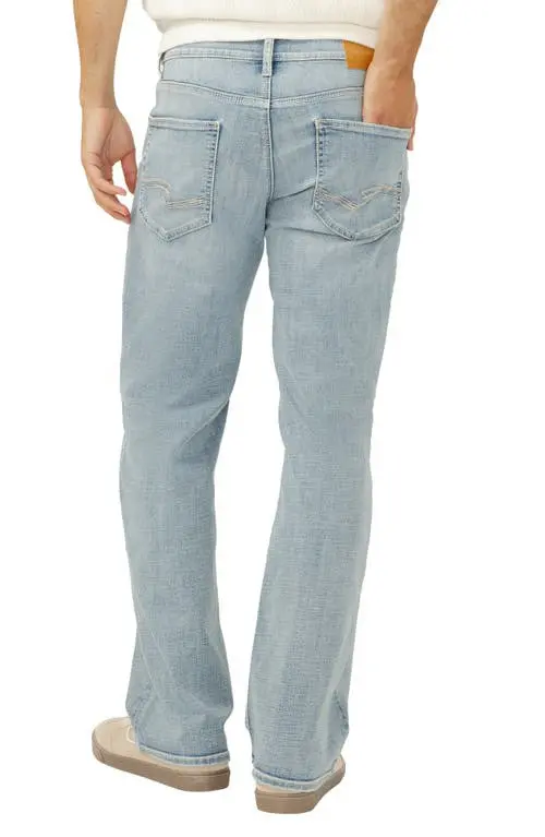 SILVER JEANS CO. Zac Relaxed Fit Straight Leg Jeans - Laguna
