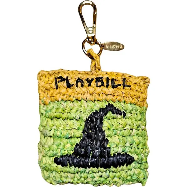 LIKHA Nyc Wicked Raffia Bag Charm