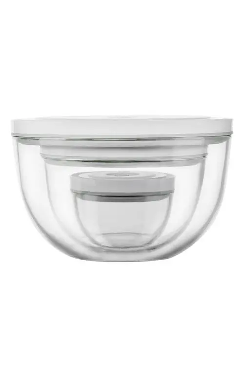 ZWILLING Fresh & Save 3-piece Glass Bowl & Lid Set