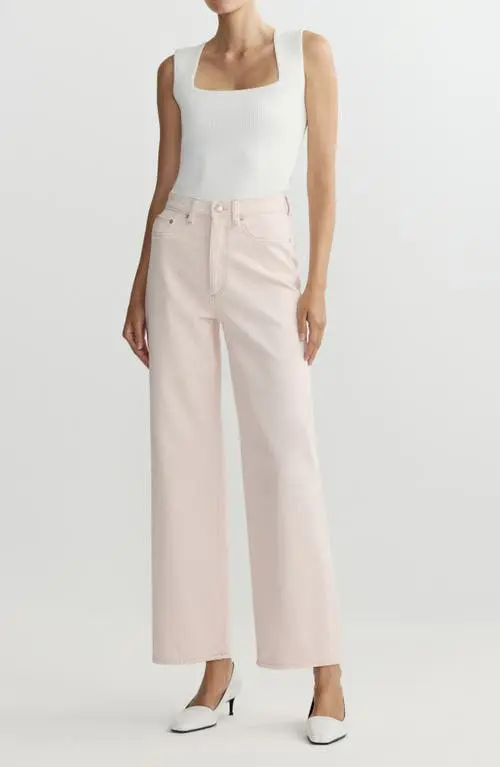 DL1961 Karmine Refined Wide Leg Ankle Jeans