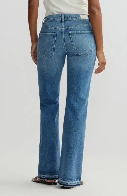 DL1961 Bella Mid-rise Slim Bootcut Jeans