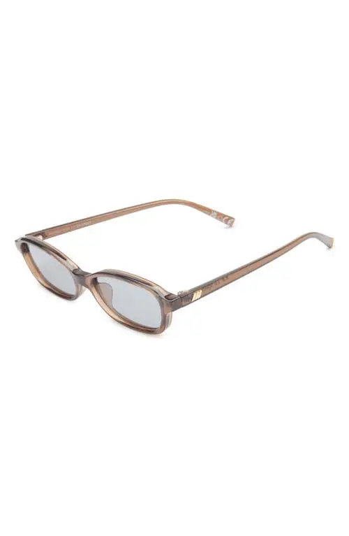 Le Specs Honey Pot 55mm Oval Sunglasses - Cocoa/smoke Tint