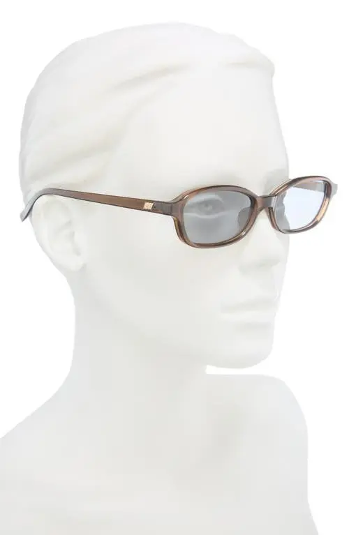 Le Specs Honey Pot 55mm Oval Sunglasses - Cocoa/smoke Tint
