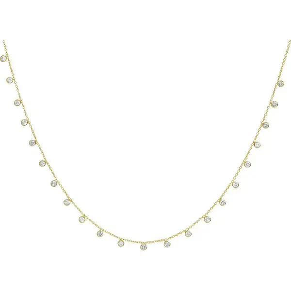 DEAN DAVIDSON Orsay Charm Necklace - Clear Cz