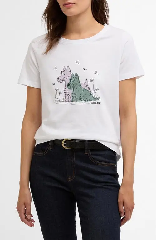 Barbour Clover Cotton Graphic T-shirt