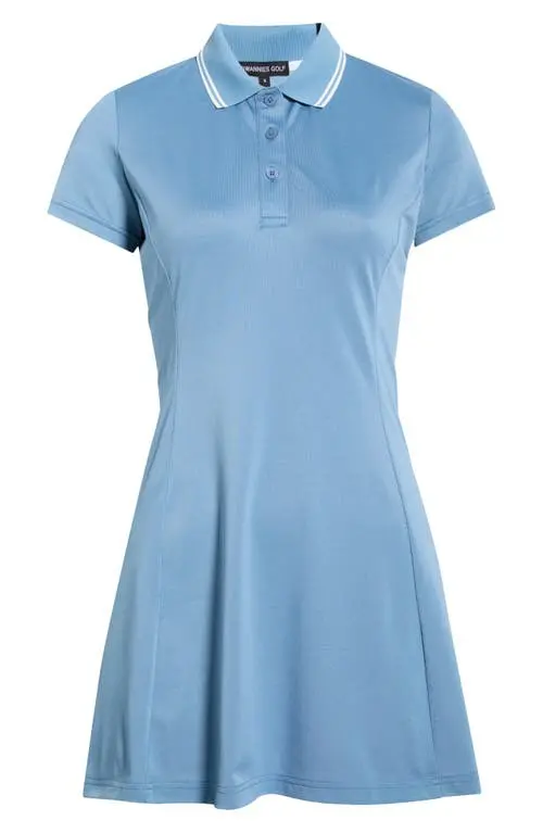 SWANNIES Fit & Flare Dress - Blue Shadow