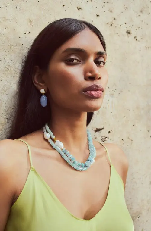 LIZZIE FORTUNATO Big Sur Drop Earrings