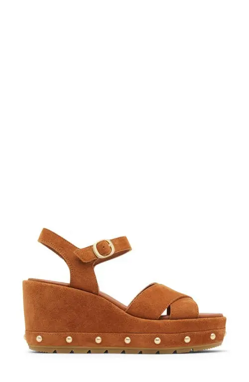 Sorel Sunpeak Ankle Strap Wedge Sandal