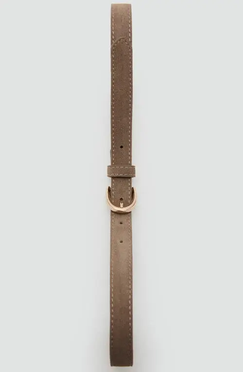 Mango Suede Belt