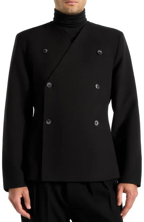 Manière De Voir Tailored Double Breasted Blazer
