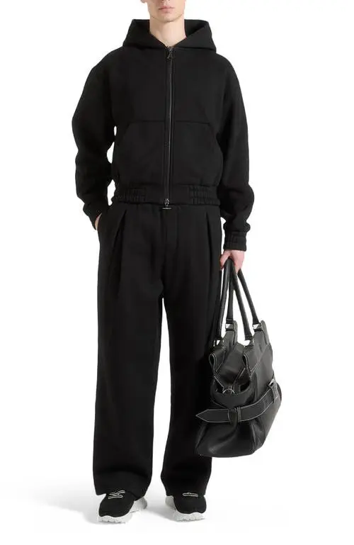Manière De Voir Cyril Box Pleated Relaxed Jogger