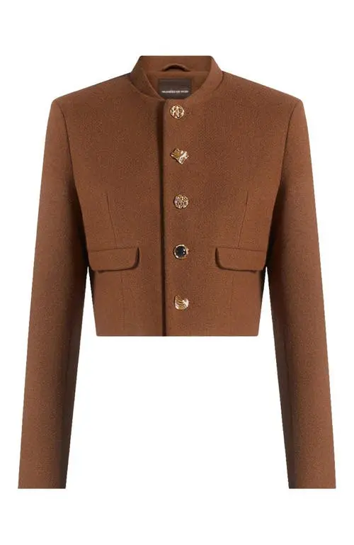 Manière De Voir Evana Structured Wool Jacket