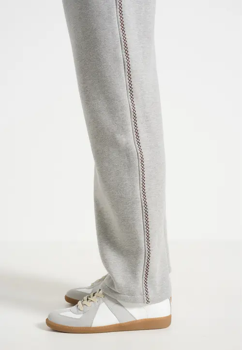 Manière De Voir Marcel Whipstitch Regular Jogger - Light Grey