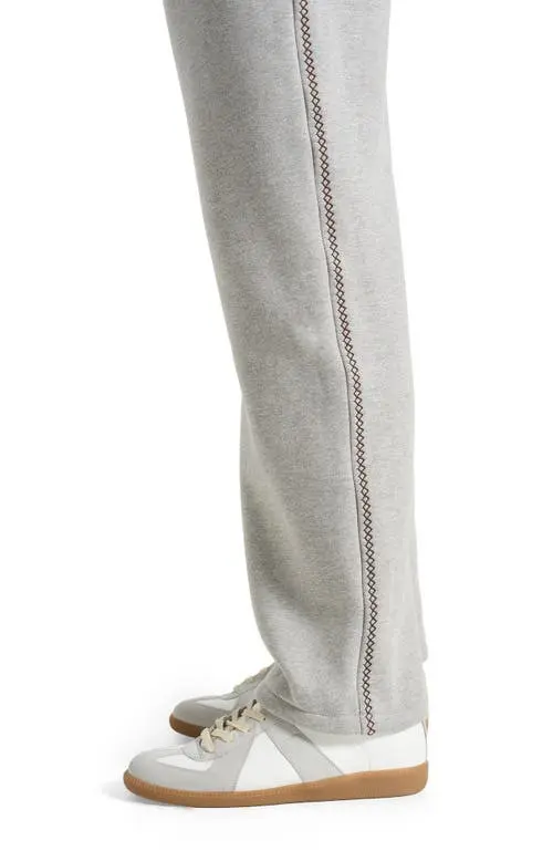 Manière De Voir Marcel Whipstitch Regular Jogger - Light Grey