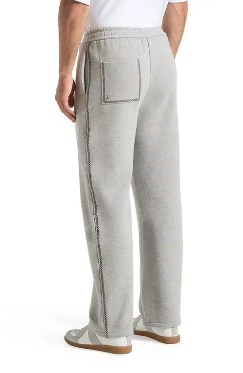 Manière De Voir Marcel Whipstitch Regular Jogger - Light Grey