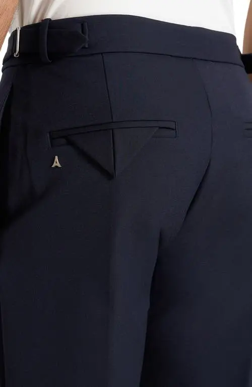 Manière De Voir Aiden Slim Fit Stretch Trousers - Navy