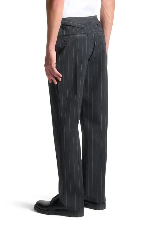 Manière De Voir Joseph Regular Fit Pinstripe Trousers